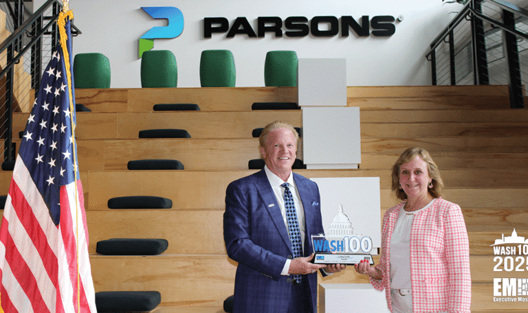 Parsons CEO Carey Smith Receives 2025 Wash100 Award