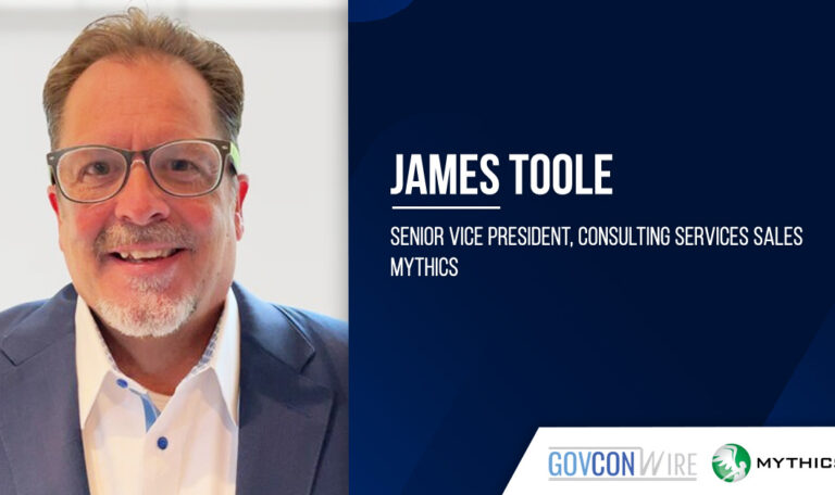 James Toole Joins Mythics as Consulting Services Sales SVP