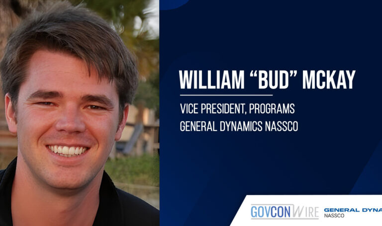 William McKay Named Programs VP at General Dynamics NASSCO