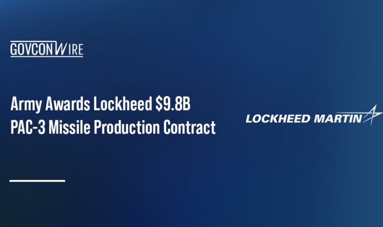 Army Awards Lockheed $9.8B PAC-3 Missile Production Contract