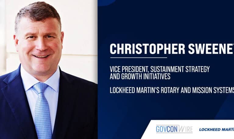 Lockheed Martin RMS Recruits Christopher Sweeney to VP Role