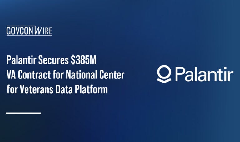 VA Awards $385M NCVAS Platform Contract to Palantir