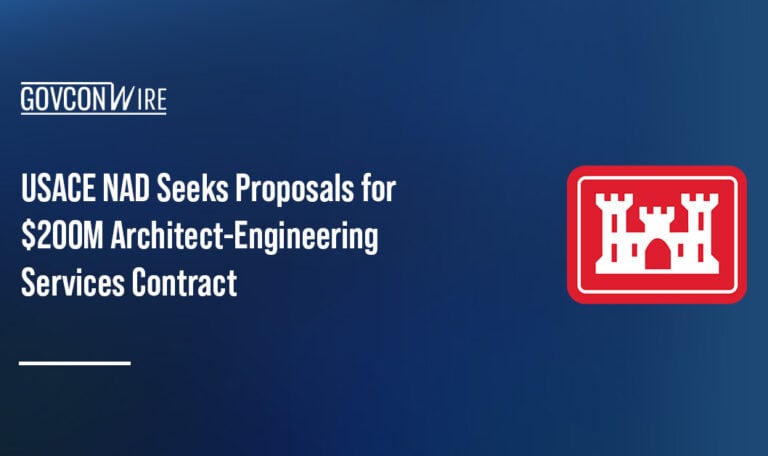 USACE Seeks Proposals for $200M Architect-Engineering MATOC