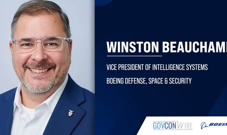 Winston Beauchamp Named Boeing VP of Intelligence Systems